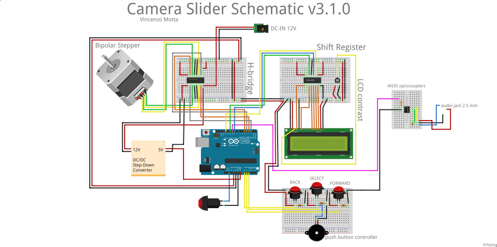 Arduino Camera: come progettare una Camera slider con Arduino | Elettronica Open Source