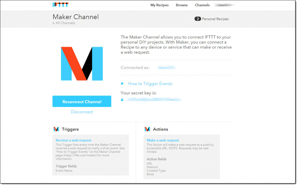 Maker Channel con Arduino su IFTTT | Elettronica Open Source