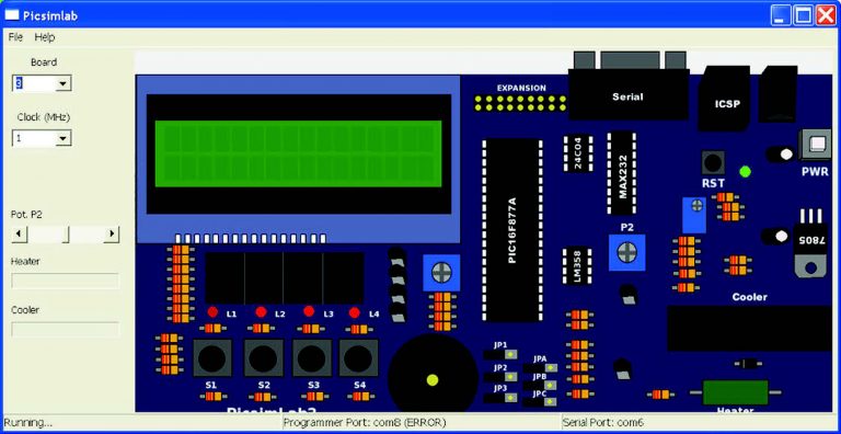 PICsim-PIC microcontroller simulator | Elettronica Open Source