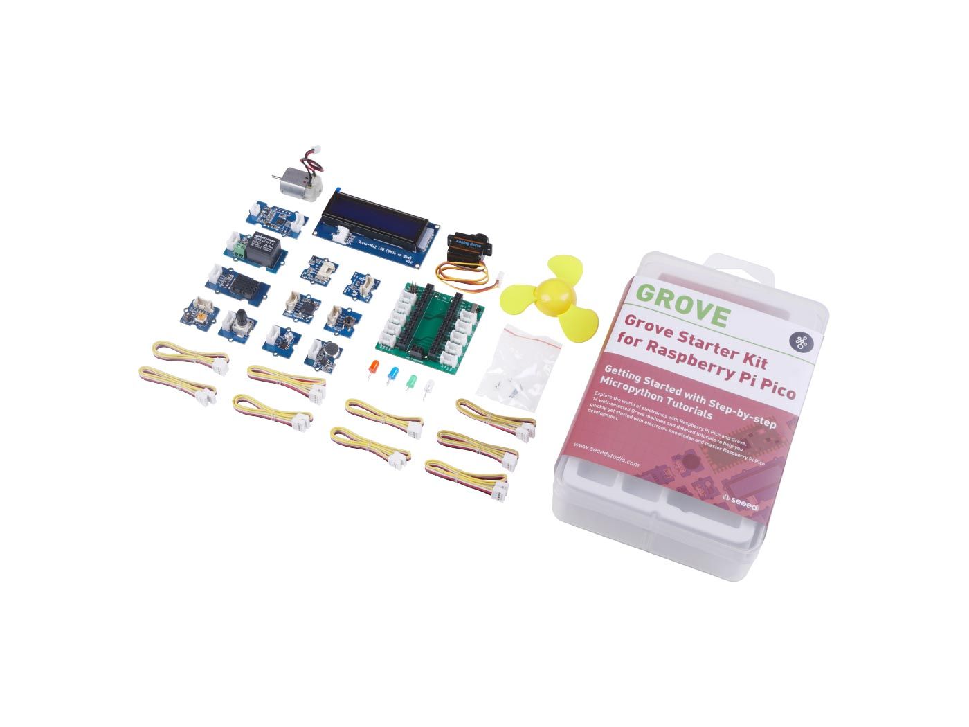 Grove Starter Kit per Raspberry Pi Pico | Elettronica Open Source